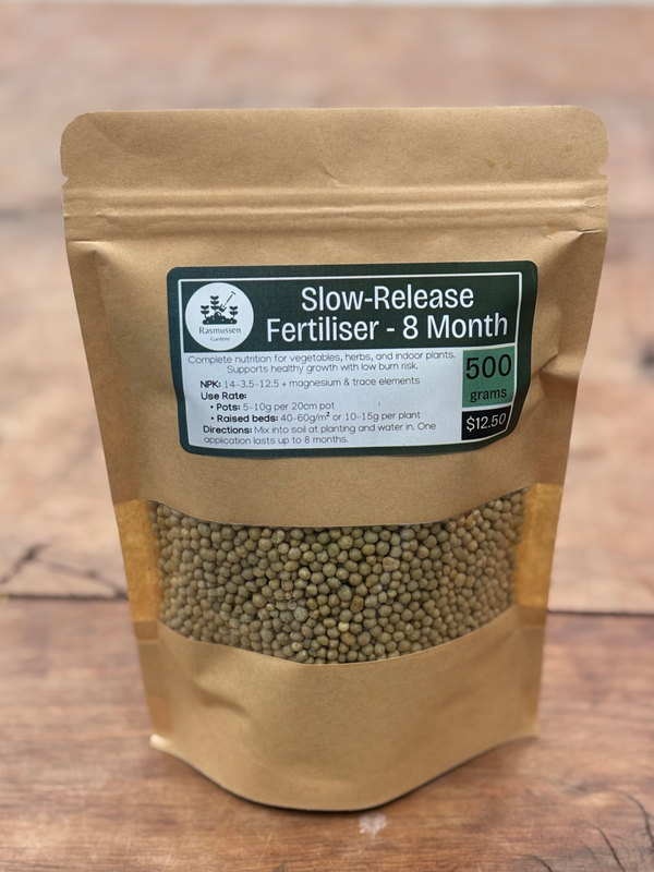 Slow-Release Fertiliser - 8 Months 500g – Rasmussen Gardens